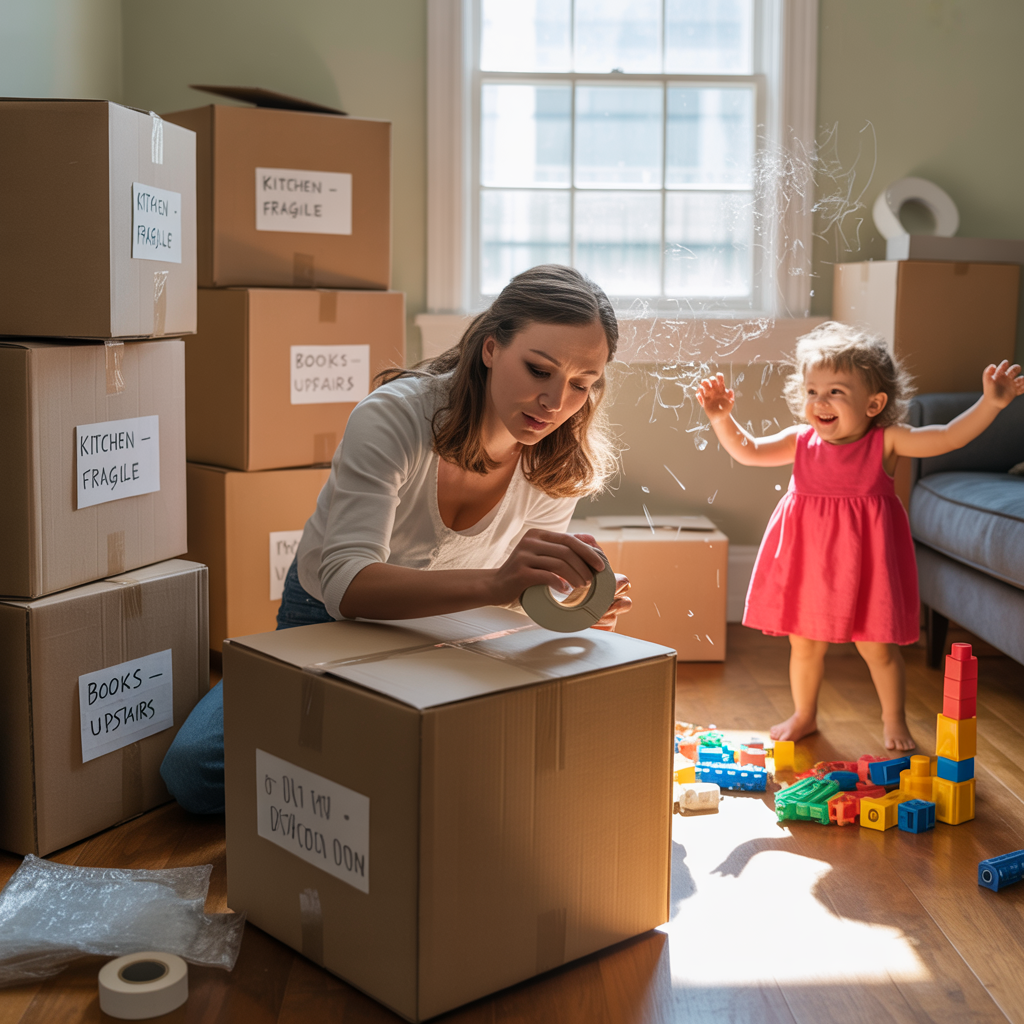 How to Pack a House While Still Living In It (Without Losing Your Mind ...