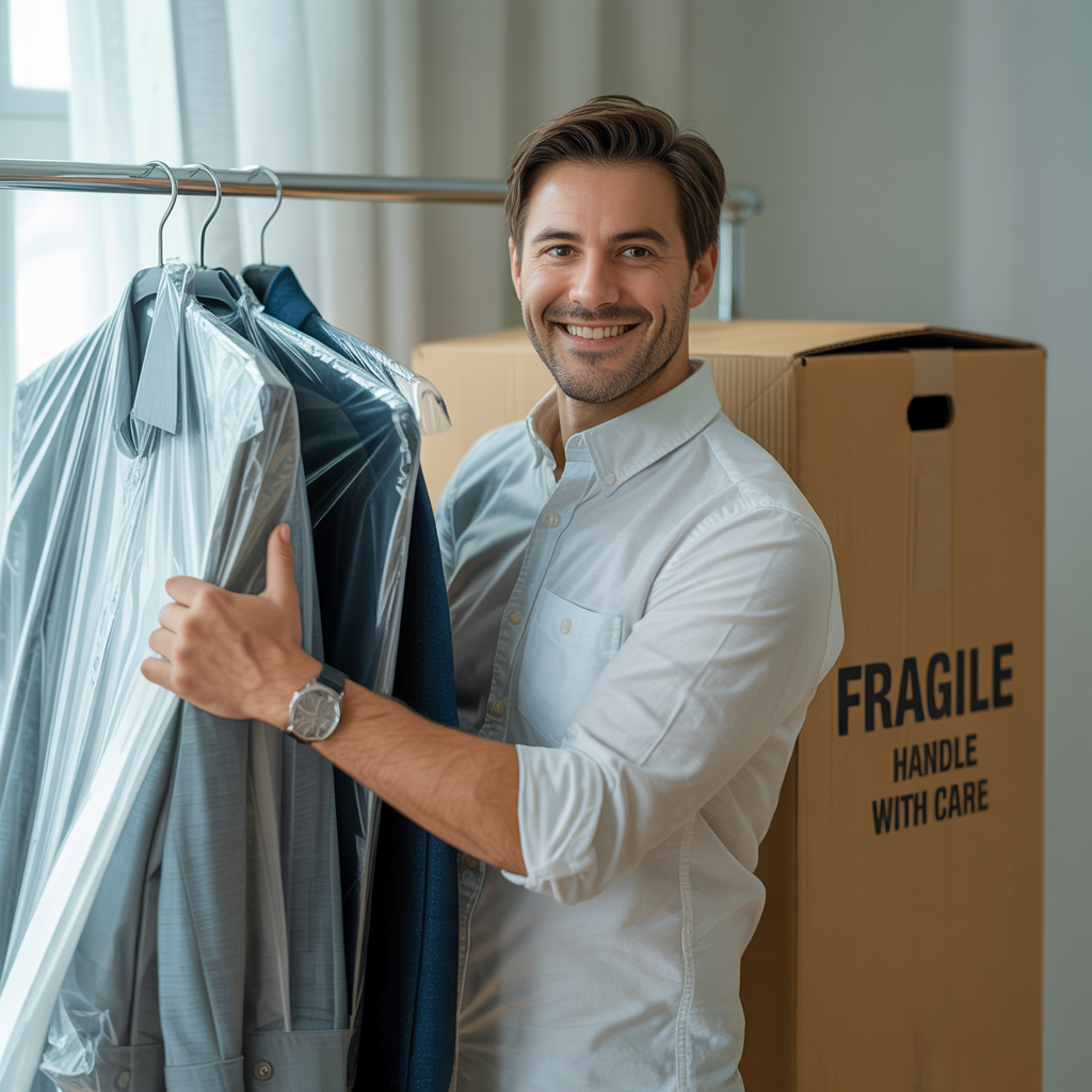 How to Pack Hanging Clothes for Moving (Without Ruining Them) - The ...